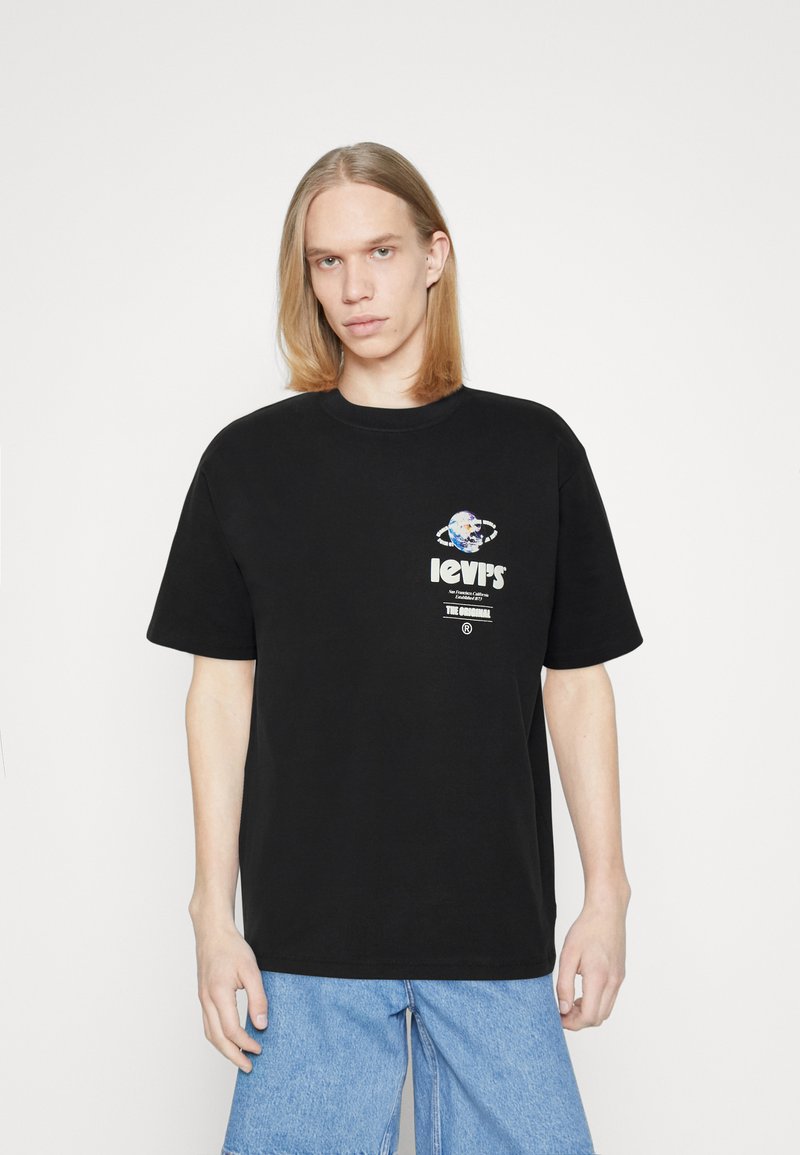 Levi's® VINTAGE FIT GRAPHIC TEE - T-Shirt print - world wide caviar ...