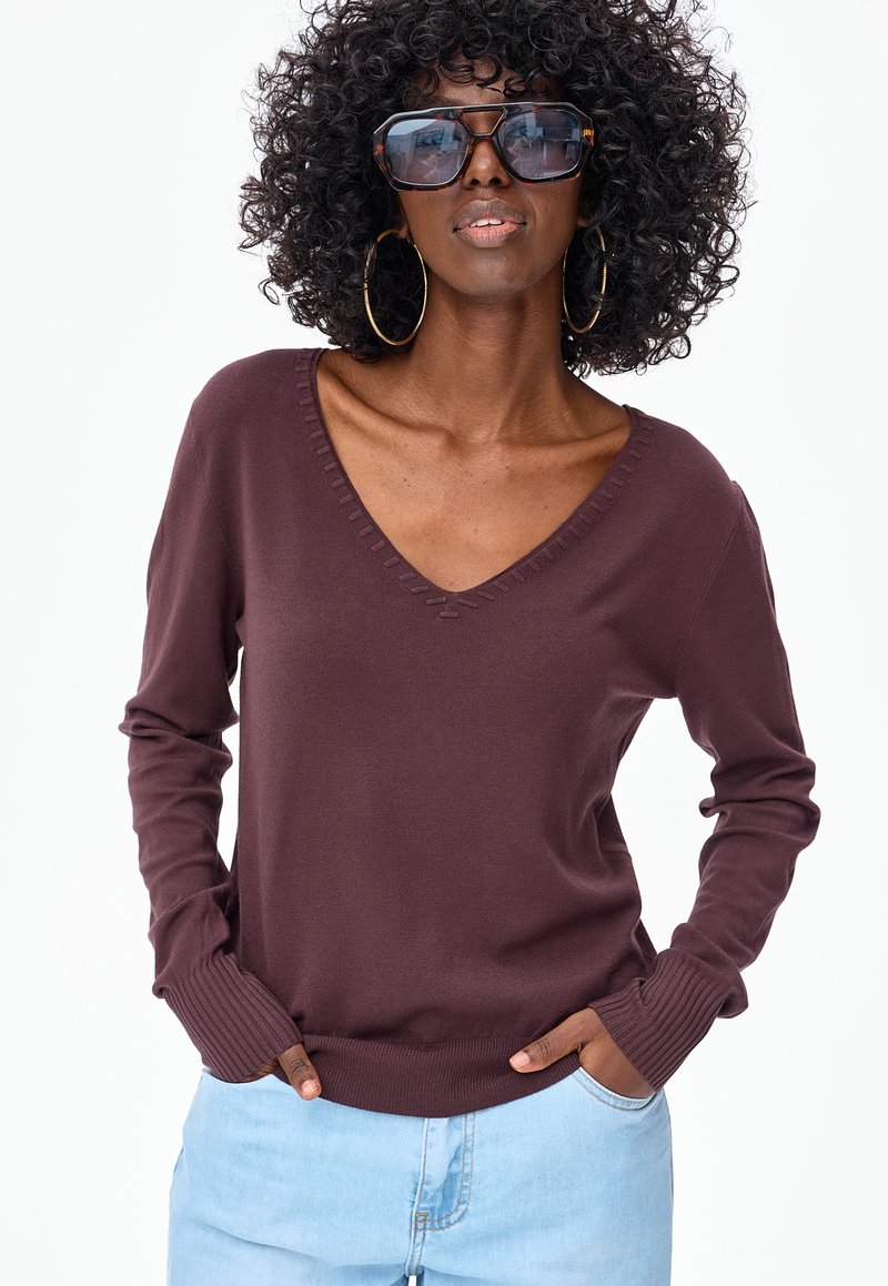 blue shadow Jumper - brown - Zalando