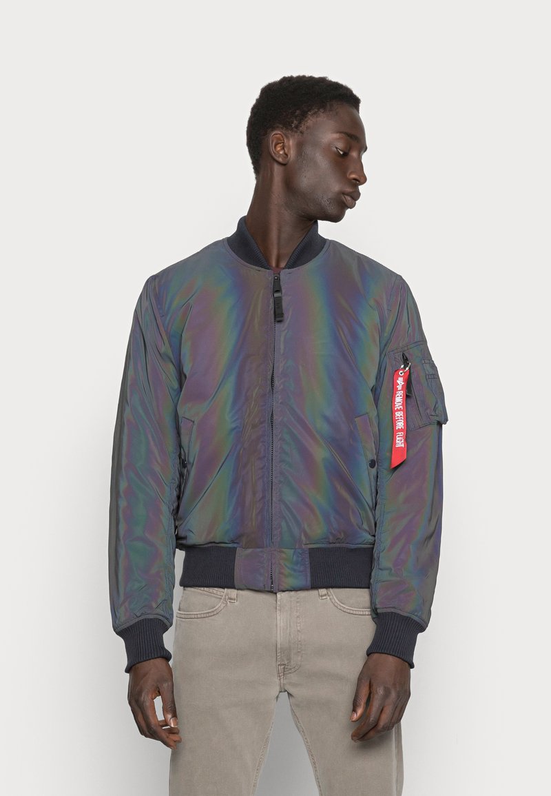 Alpha Industries REFLECTIVE - Bomber Jacket - rainbow reflective/multi ...