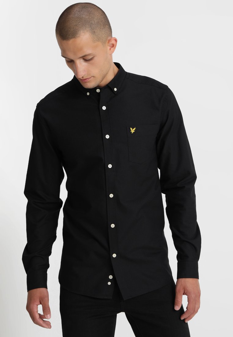 Lyle & Scott REGULAR FIT - Skjorta - true black/svart - Zalando.se