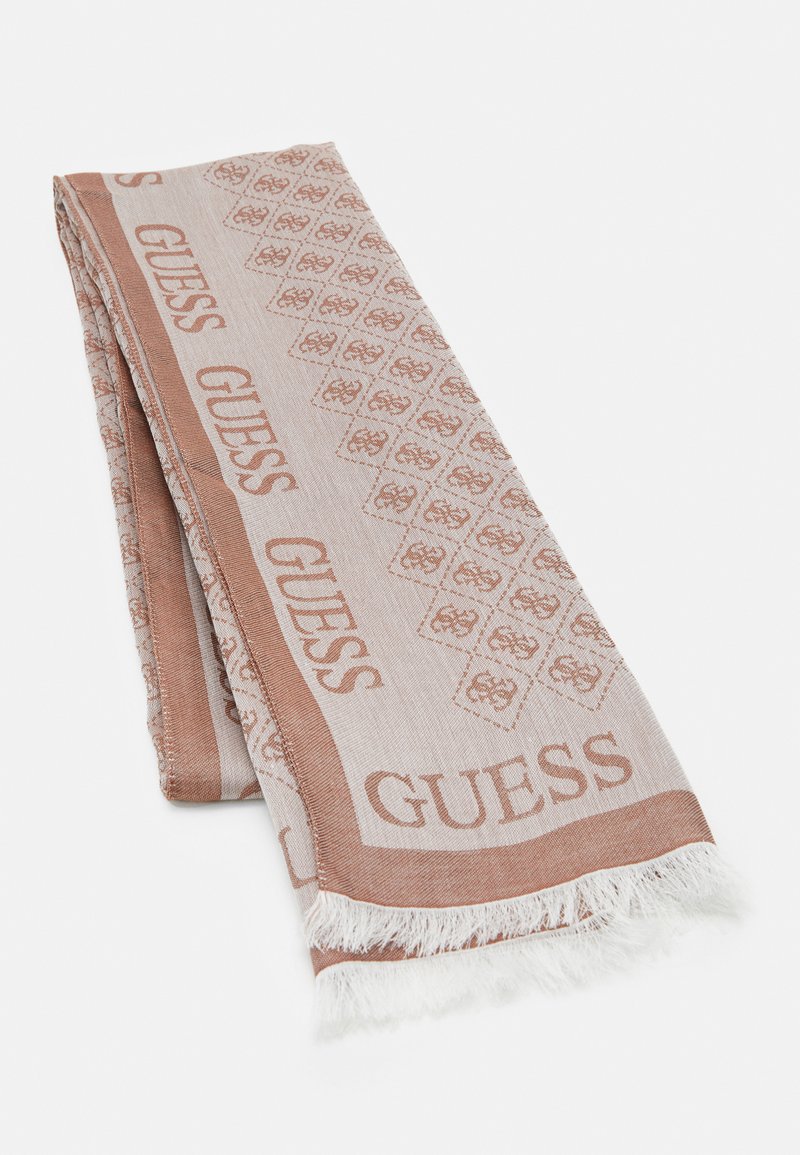 Guess IZZY SCARF - Sjal - latte/brown/brun - Zalando.no