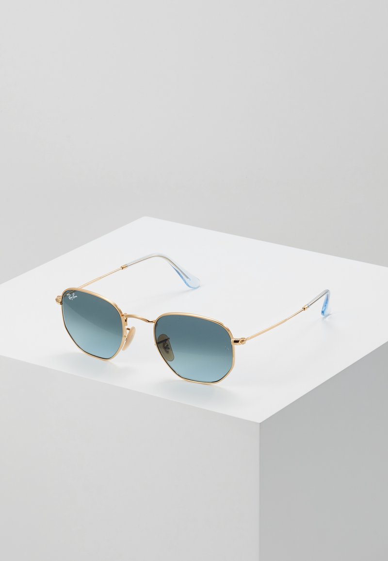 Ray-Ban Solglasögon - blue/gradient grey/guldfärgat - Zalando.se