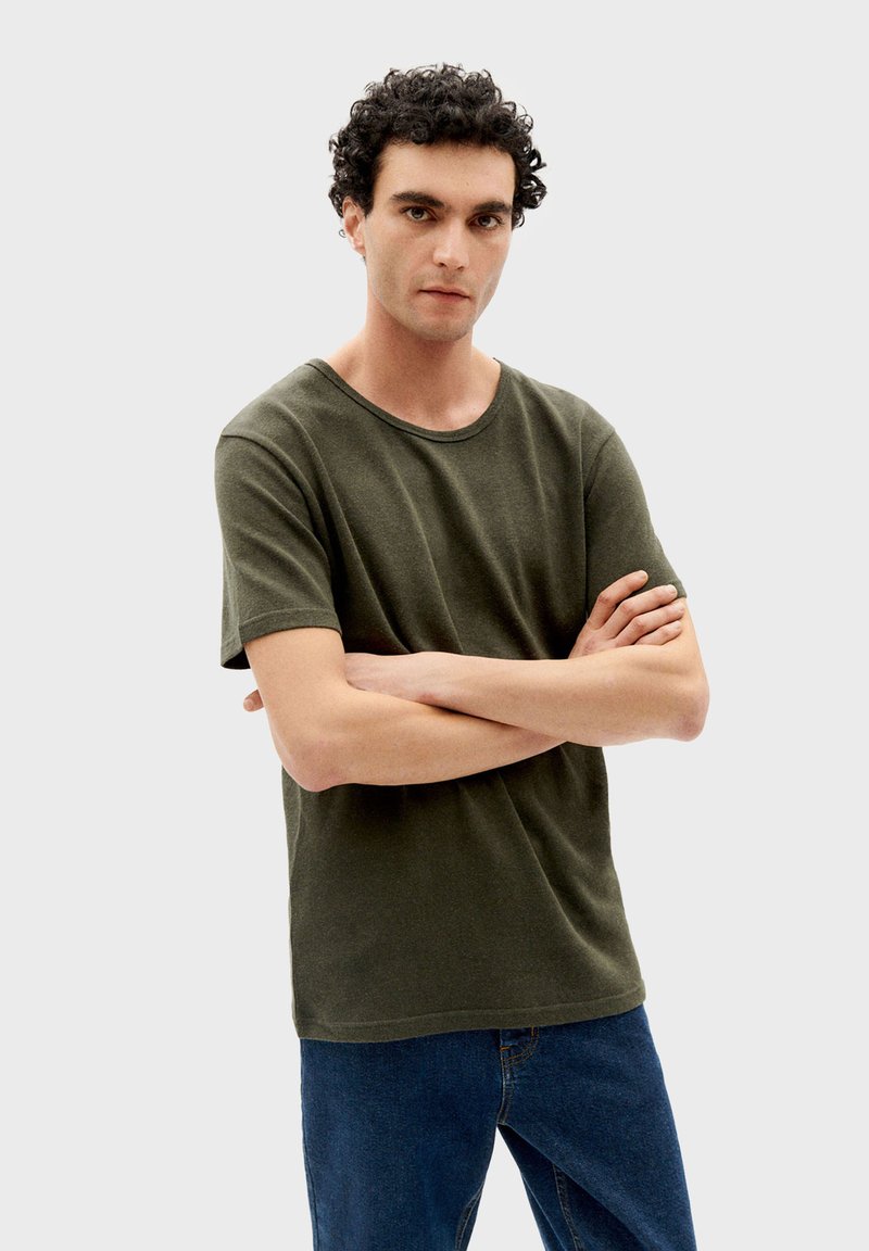 Thinking Mu T-Shirt basic - green/grün - Zalando.de