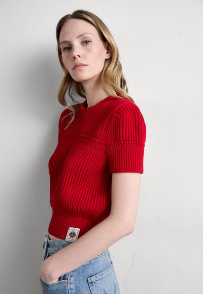 Bally Basic T-shirt - candy red/red - Zalando.co.uk
