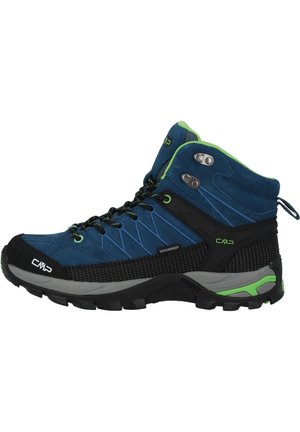 CMP MELNICK MID TREKKING SHOES WP - Outdoorschoenen - blue/flamingo ...