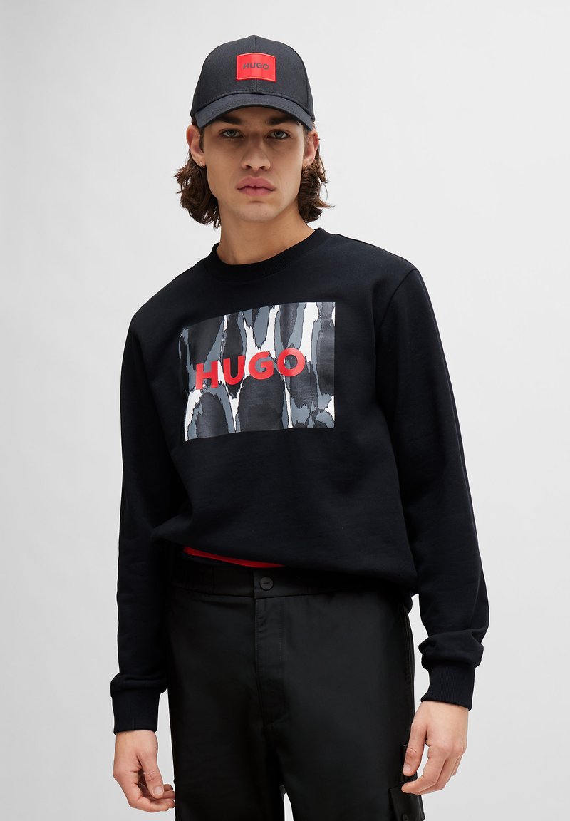 HUGO DURAGOL - Felpa - black/nero - Zalando.it