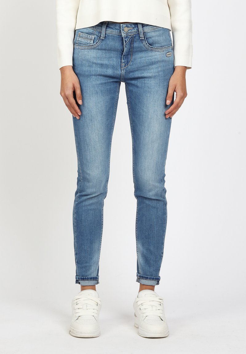 Gang Jeans Slim Fit - fab wash/blau - Zalando