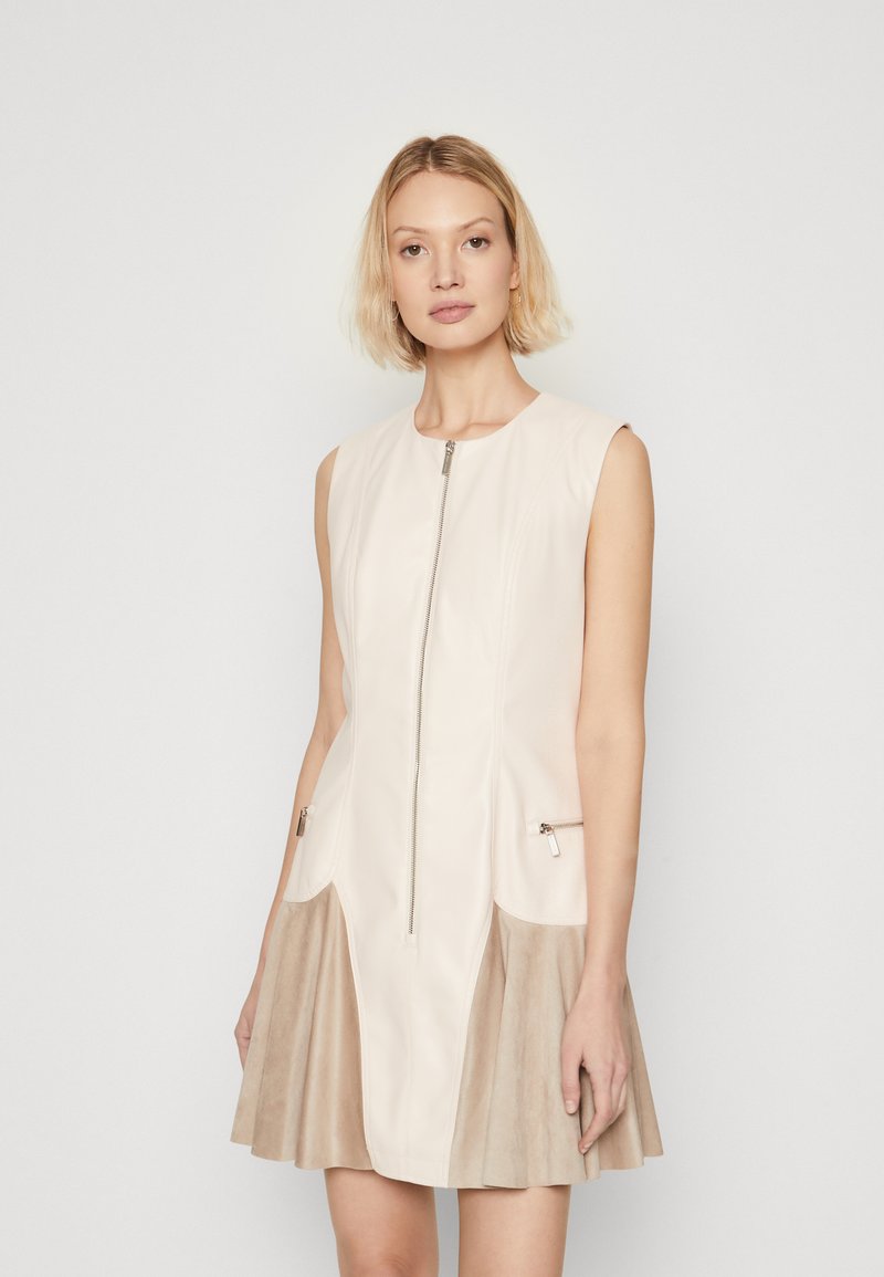 Armani Exchange DRESS - Day dress - sunrise/off road/beige - Zalando.co.uk