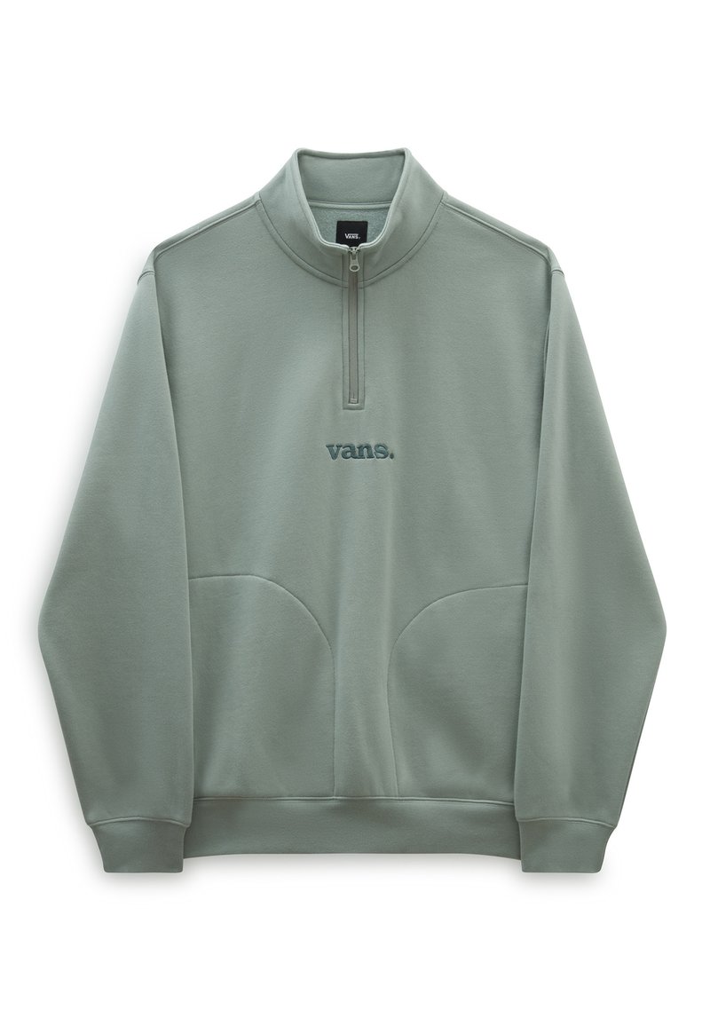 Vans LOWERED QZIP - Sweatshirt - iceberg green/green - Zalando.de