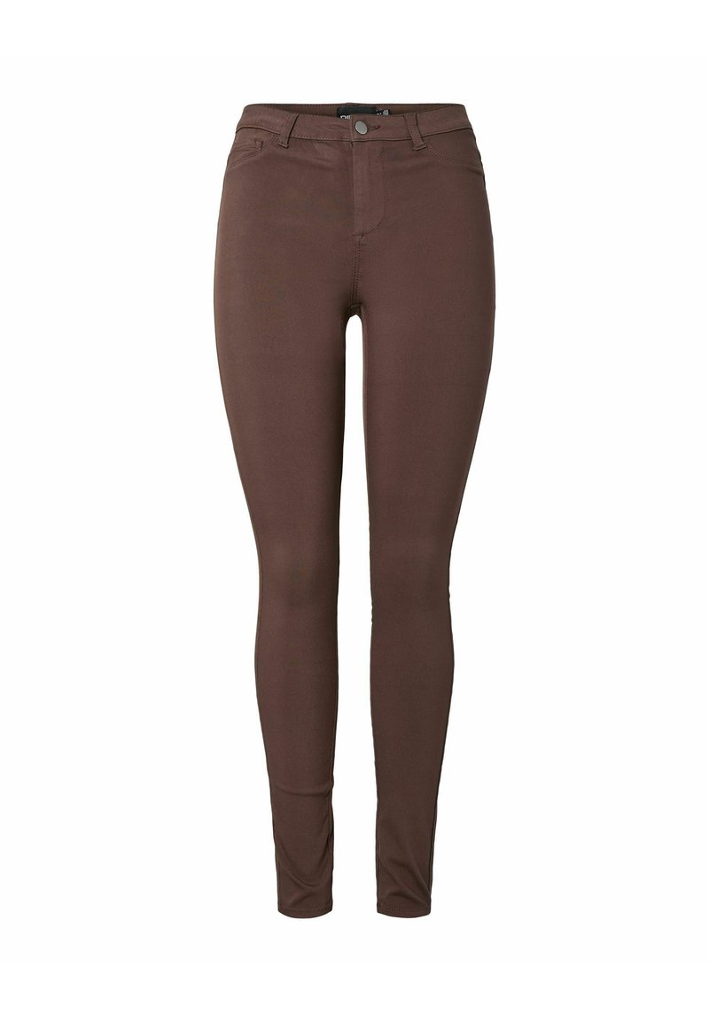 Pieces Jeans Skinny Fit - hot fudge/brown - Zalando.ie