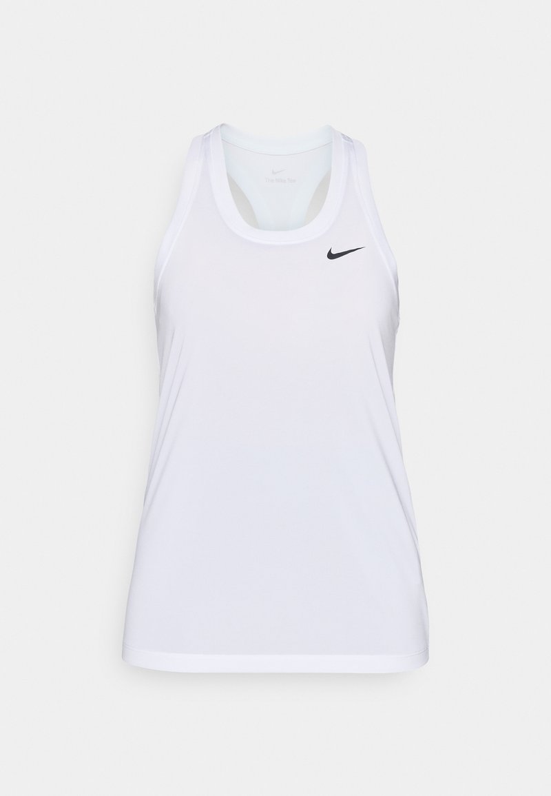 Nike Performance TANK - Top - white/black/weiß - Zalando