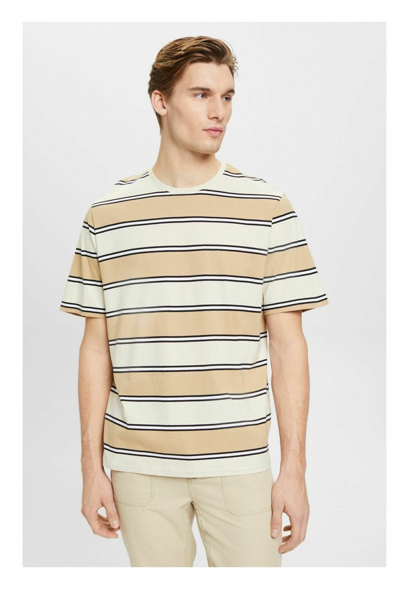 Esprit T-Shirt print - ice/beige - Zalando.de