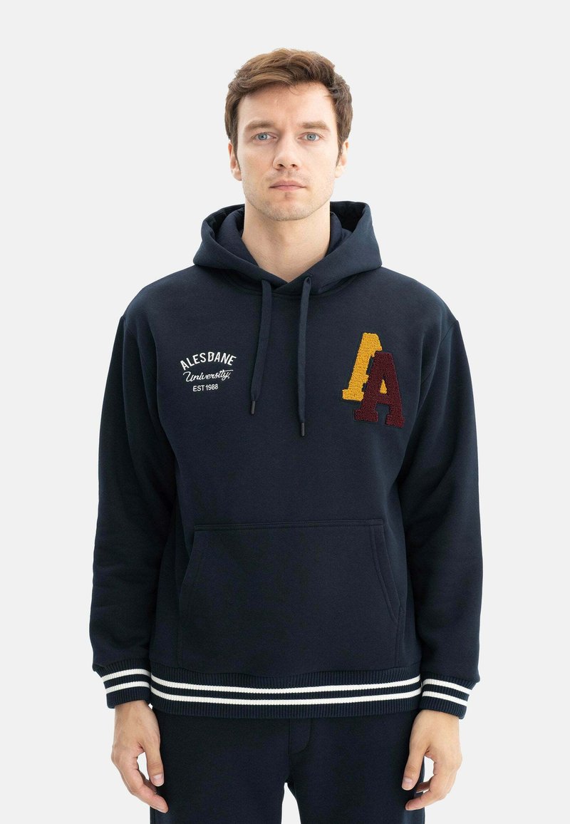 Arma PATCH DETAILED - Felpa con cappuccio - dark blue/blu scuro ...