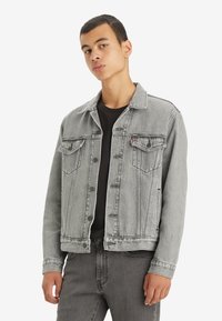 Levi's® THE TRUCKER JACKET UNISEX - Jeansjacke - goosebumps/grey denim ...