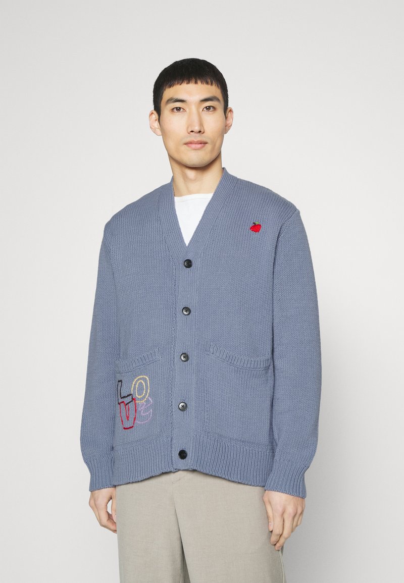 NN.07 MILTON CARDIGAN - Cardigan - ashley blue/blu - Zalando.it