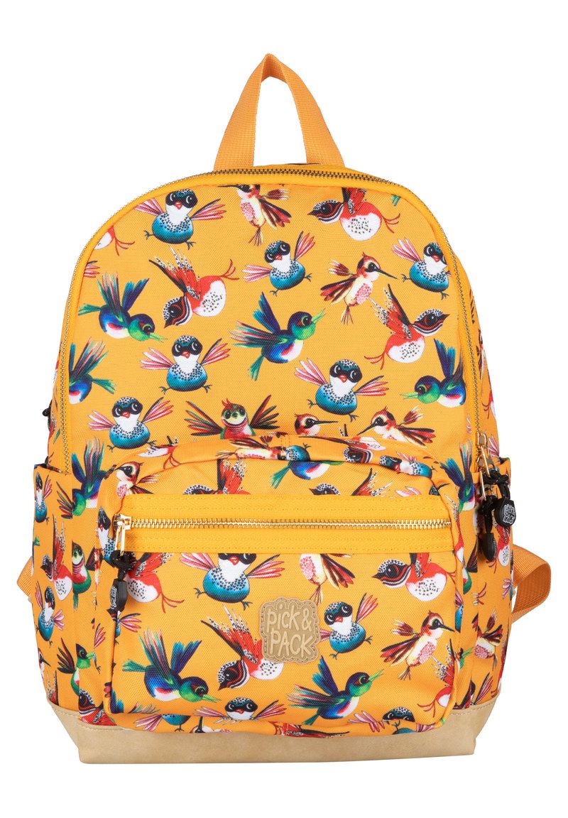 pick & PACK BIRDS - Tagesrucksack - citrus/gelb - Zalando.de