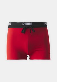 Puma SWIM MEN LOGO TRUNK - Swimming trunks - red - Zalando