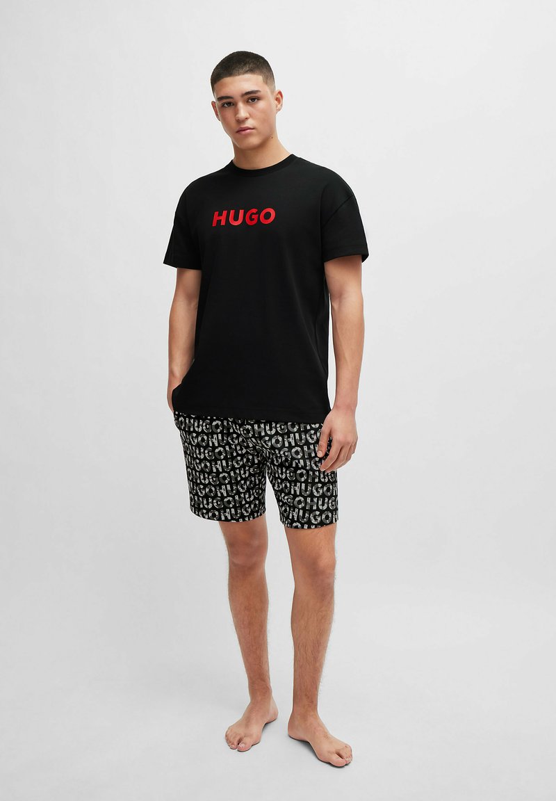 HUGO CAMO LOGO SET - Pyjama set - black one/black - Zalando.ie