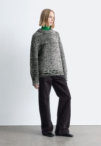 & other stories Jumper - black white/black - Zalando