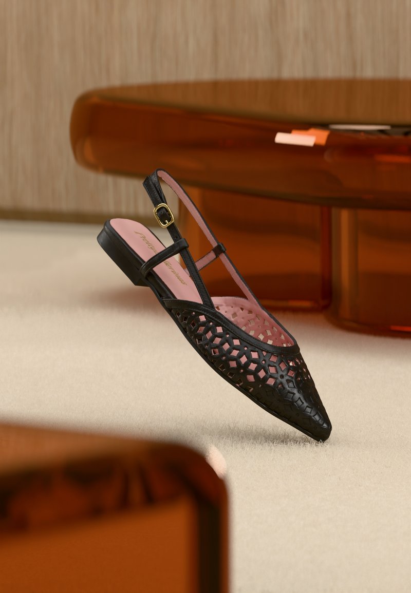 Pretty Ballerinas Slingback ballet pumps - black - Zalando.co.uk
