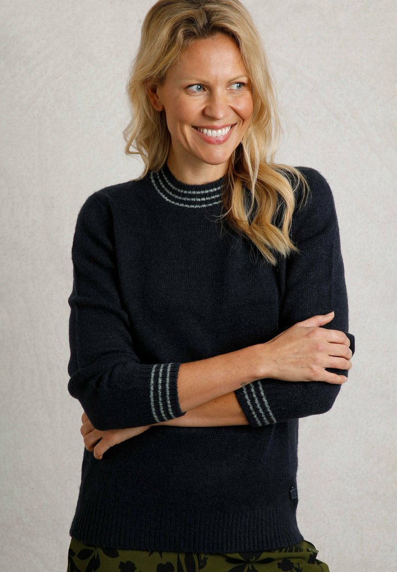 Weird Fish Jumper - navy/dark blue - Zalando.co.uk