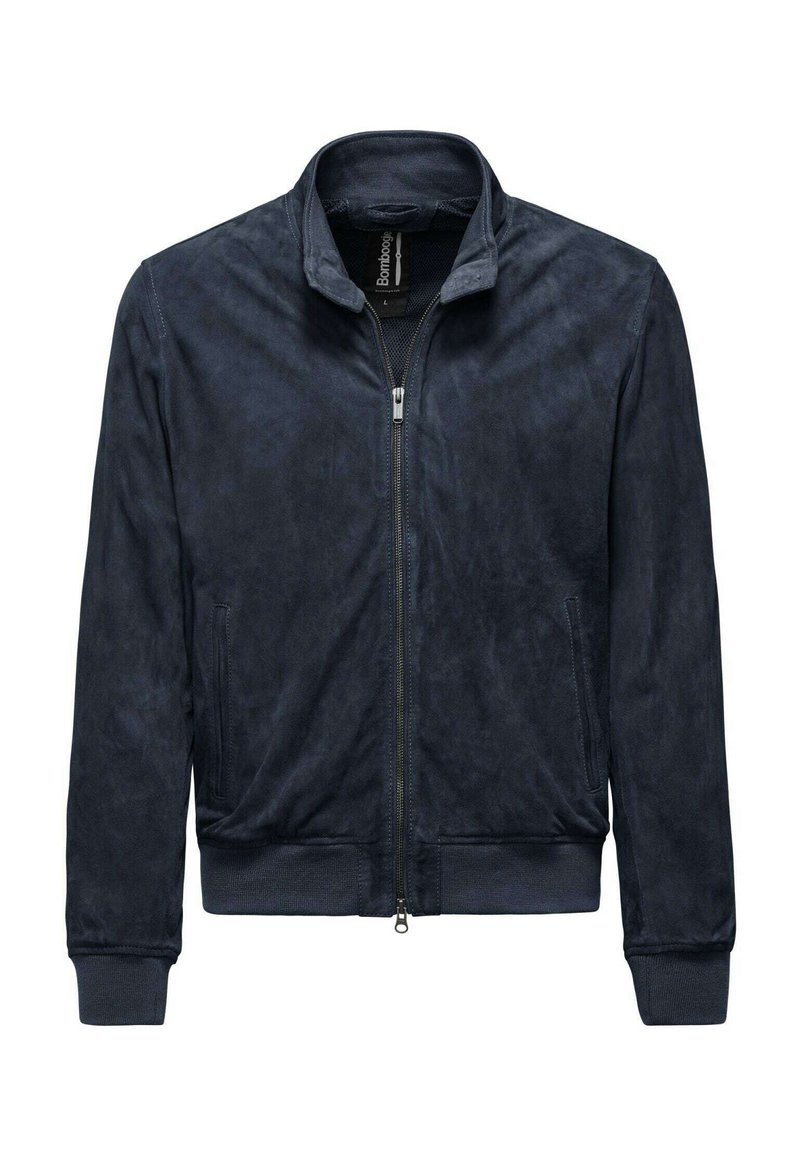 Bomboogie FRIZ - Bomber Jacket - ink blue/blue - Zalando