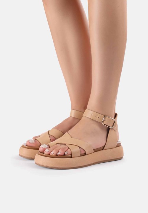 Inuovo Keilsandalette Coconut Ccn Hellbraun Zalando Ch