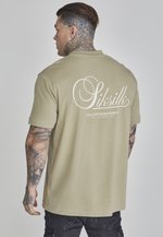 SIKSILK GRAPHIC - T-Shirt print - khaki - Zalando.de