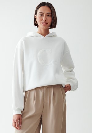 CALLI Sweatshirt - light grey white logo/grau - Zalando.de