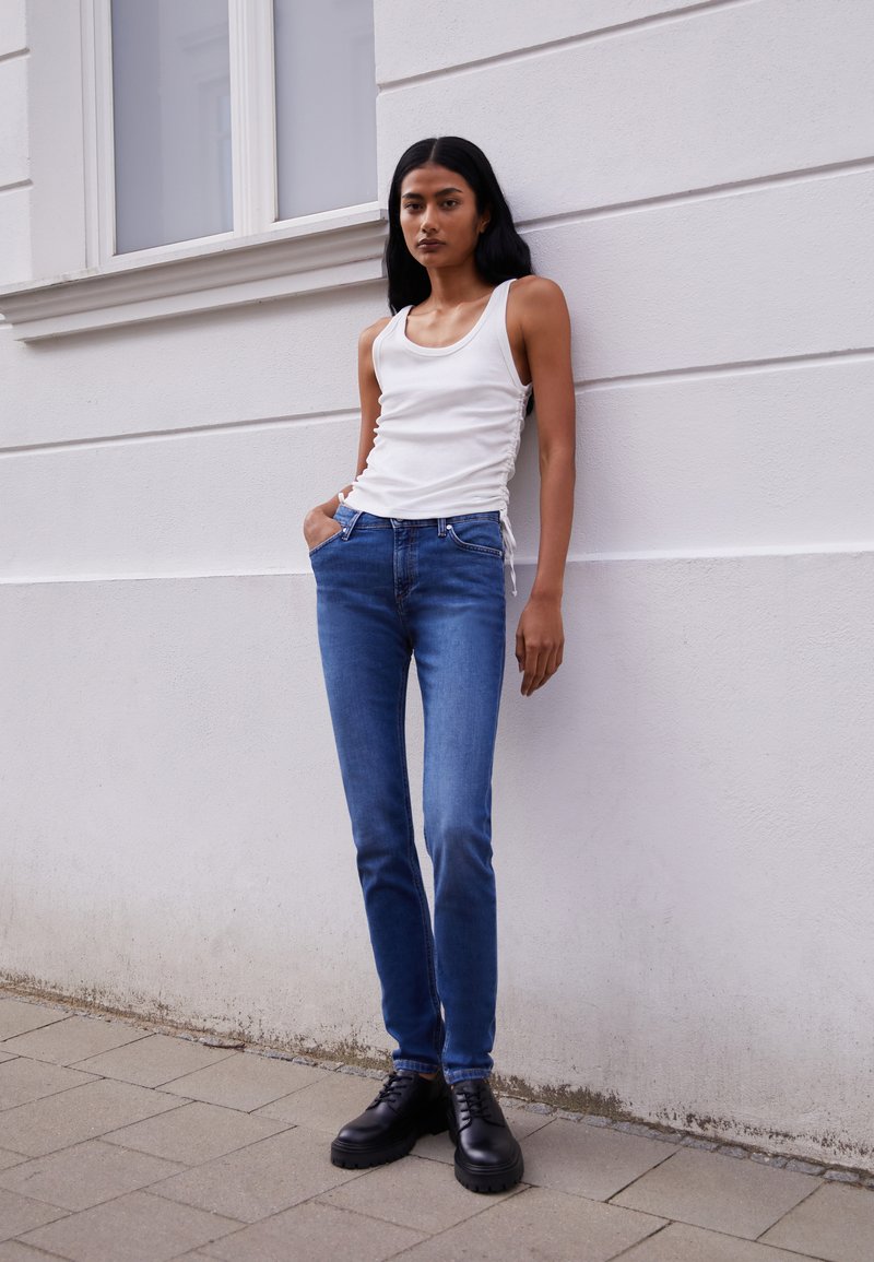 Marc O'Polo DENIM Jeans Skinny Fit - multi fresh dark blue/blue denim ...