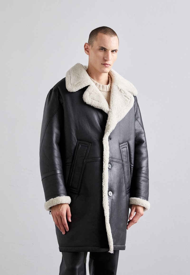 Neil Barrett SLIM SINGLE BREASTED LONG COAT - Cappotto invernale ...