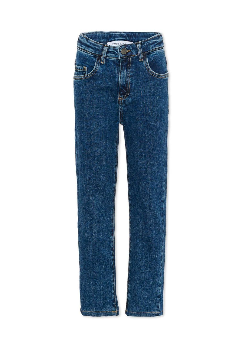TRU TRUSSARDI JUNIOR - Jeansy Straight Leg/niebieski - Zalando.pl