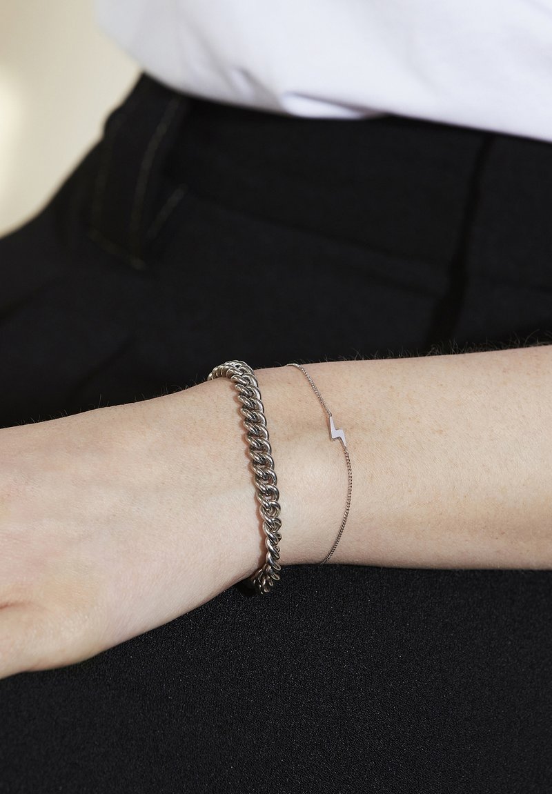 EDBLAD LIGHTNING - Armband - steel/zilverkleurig - Zalando.nl