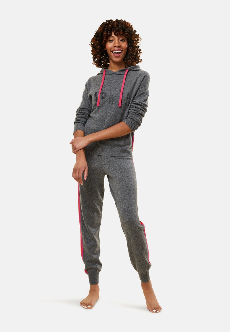 Krimson Klover APRES ALL DAY - Tracksuit bottoms - mid grey/mottled ...
