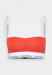 Calvin Klein Underwear LIGHTLY LINED BANDEAU - T-shirt bra - molten/red ...
