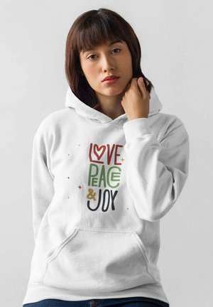 SUPA HYPE ANYTHING IS POSSIBLE - Kapuzenpullover - white/weiß - Zalando.de