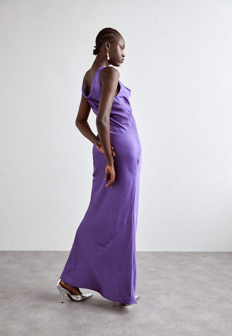 Norma Kamali DEEP DRAPE NECK GOWN - Ballkleid - purple/lila - Zalando.at