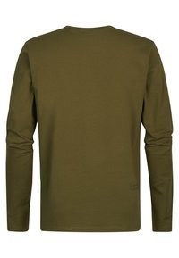 Petrol Industries Langarmshirt - green/grün - Zalando