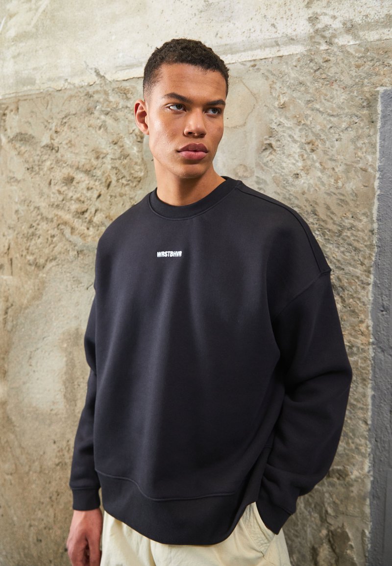 WRSTBHVR NUBI UNISEX - Felpa - moonless night/nero - Zalando.it
