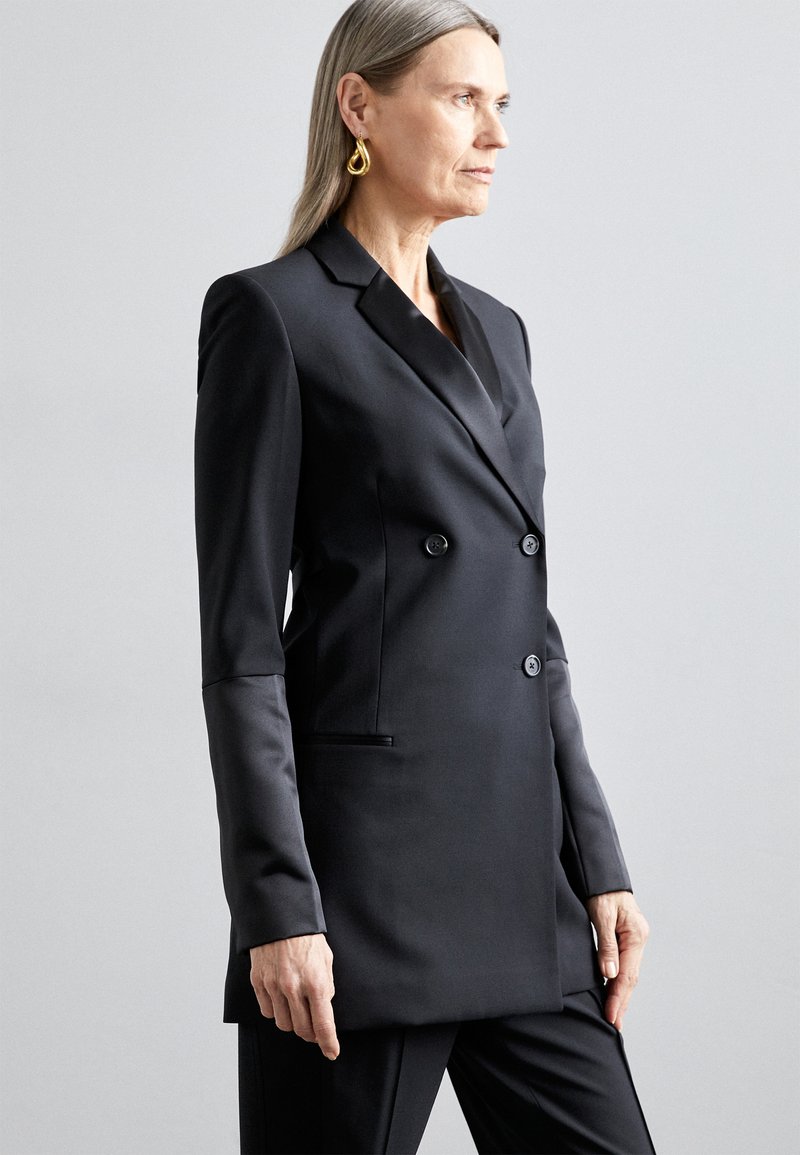 Helmut Lang TUX JACKET - Halflange jas - black/zwart - Zalando.nl
