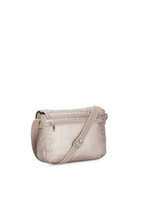 Kipling NITANY - Umhängetasche - metallic glow/silberfarben - Zalando.de