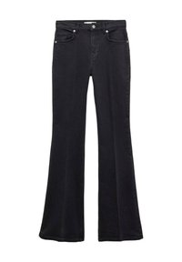 Mango Bootcut jeans - black denim - Zalando.ie