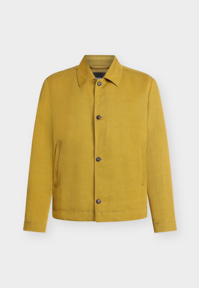 BOSS CARPER - Casaco de verão - gold coloured/amarelo-mostarda - Zalando.pt