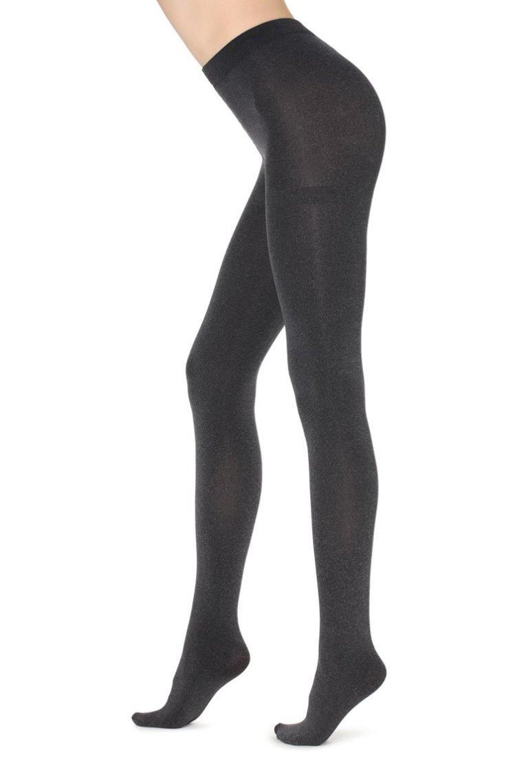Calzedonia THERMO - Strumpbyxor - mottled dark grey/mörkgråmelerad ...