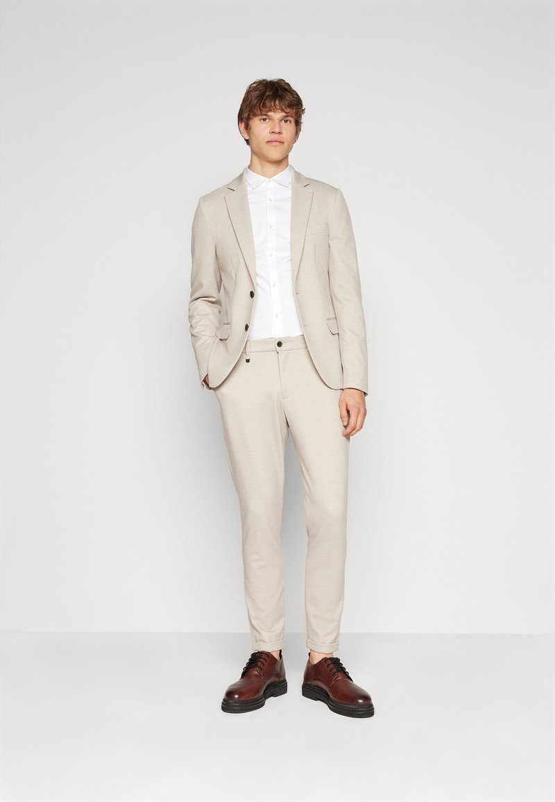 Antony Morato SET SUPER SLIM FIT DOBBY - Suit - sand - Zalando.ie