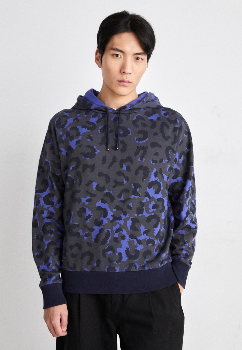 BOSS WE LEOPARD - Sweatshirt - bright purple/violet - ZALANDO.FR