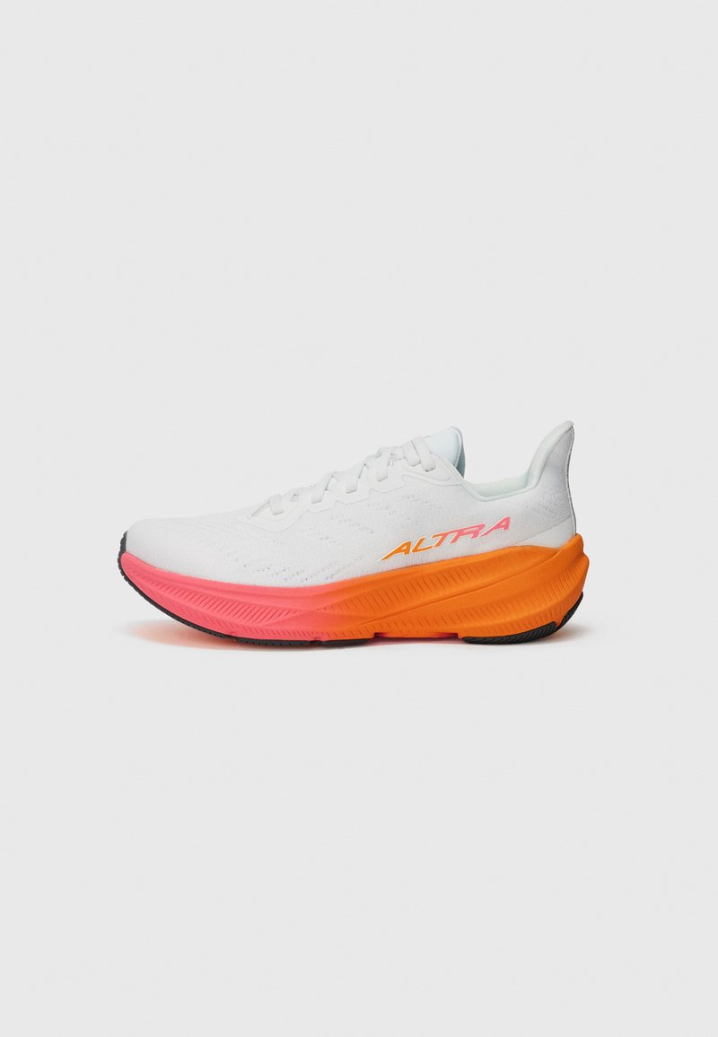 Altra EXPERIENCE FLOW 2 - Trail running shoes - white/orange/white ...