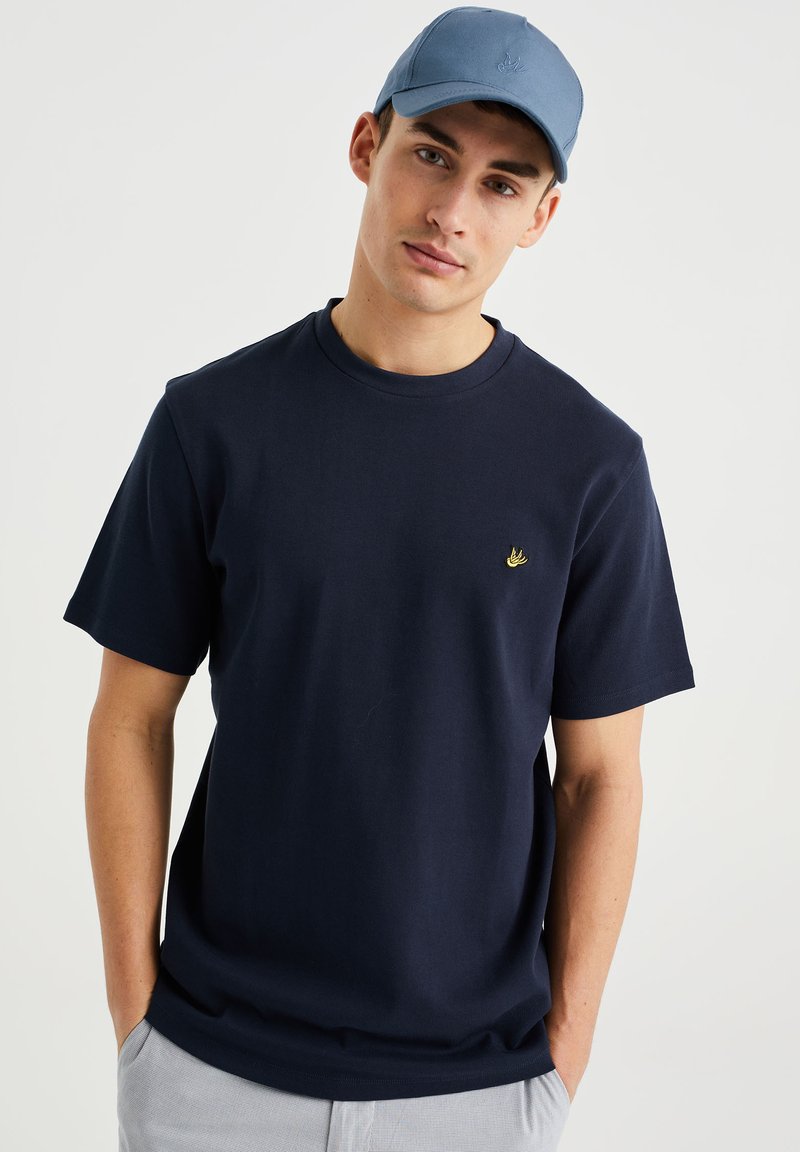 WE Fashion T-shirt basic - blue/donkerblauw - Zalando.nl