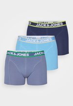 Jack & Jones JACKAYO TRUNKS 3 PACK - Panties - vintage indigo ...
