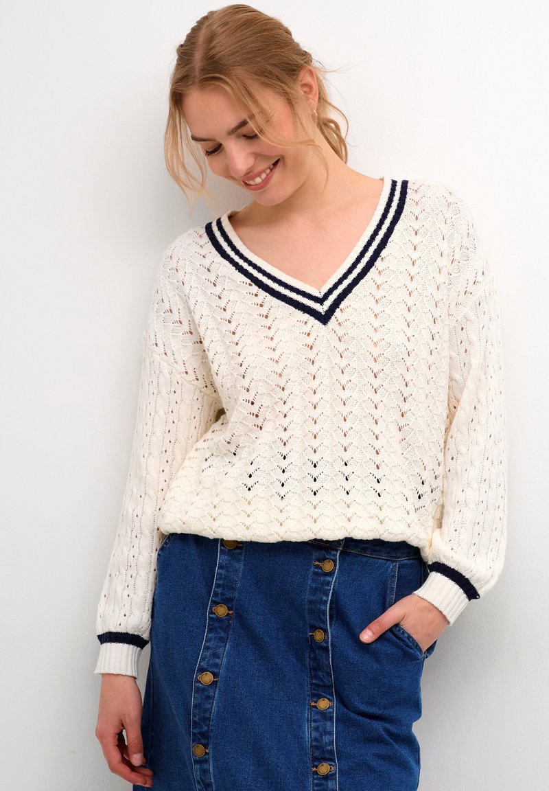 Cream Sweter/piaskowy - Zalando.pl